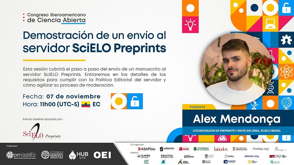 Demostración de un envío al servidor SciELO Preprints - Eventos ...